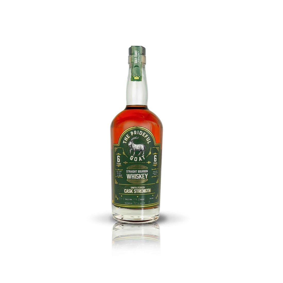 The Prideful Goat Cask Strength Bourbon Whiskey 750ML WU – Elio's Wine ...