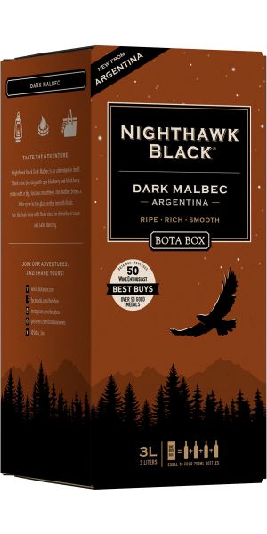 Bota Box Nighthawk Dark Malbec 3L R – Elio's Wine Warehouse